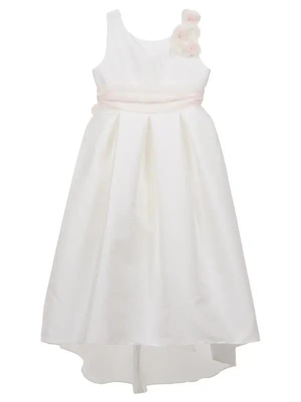 LA STUPENDERIA Silk Blend Dress - White
