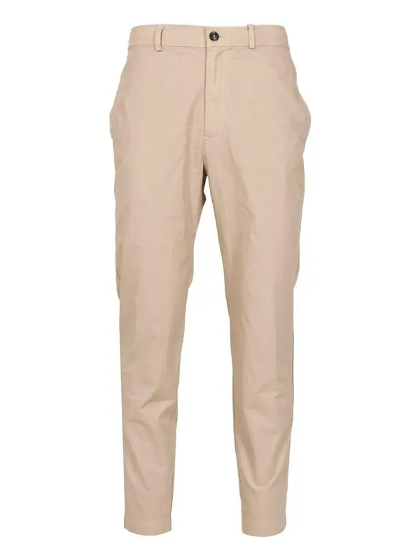 GRIFONI Cotton Trousers - Sand
