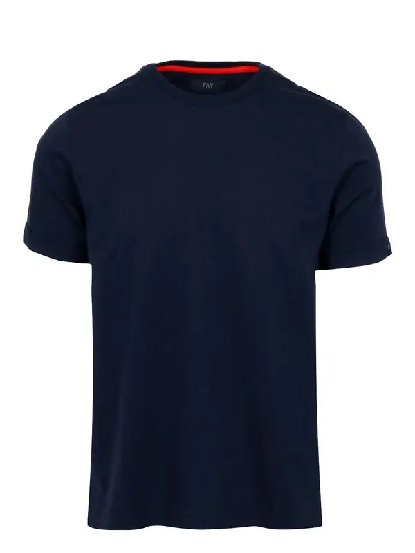FAY T Shirts And Polos - Blue