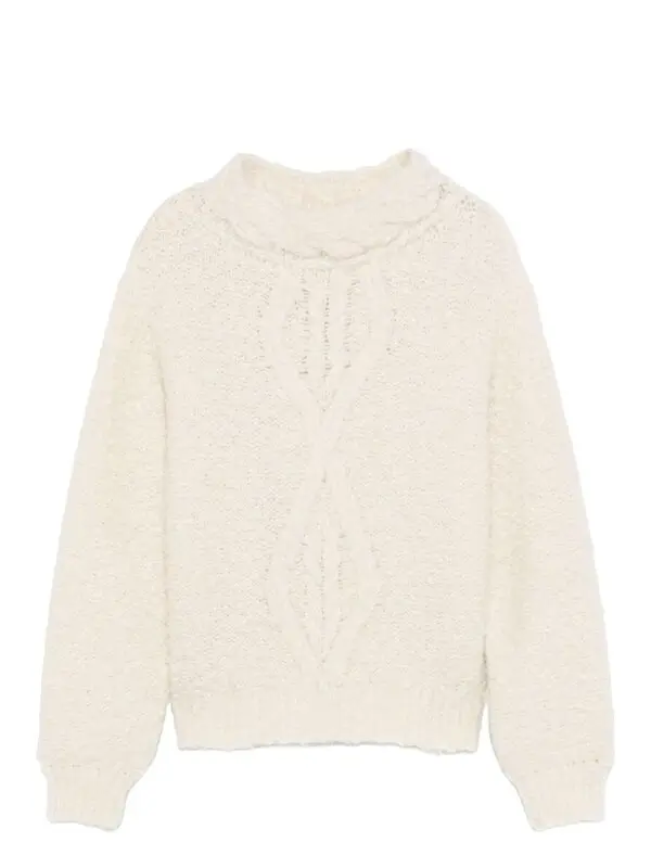 Isabel Marant Romane Wool Pullover - Beige