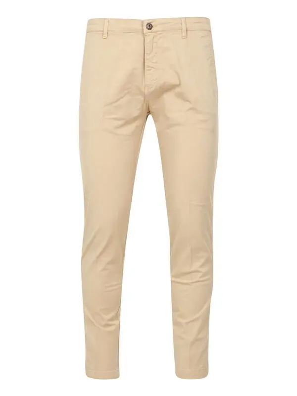 ROY ROGER'S Slim Fit Trousers - Kaki
