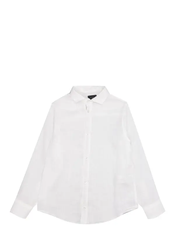 FAY Linen Shirt - White