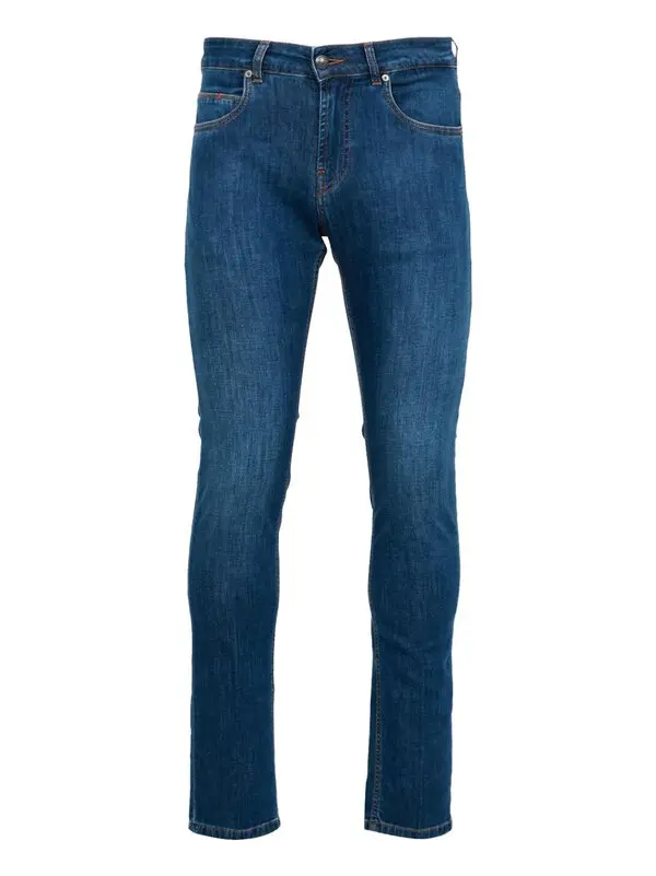 FAY Slim Fit Jeans - Denim Medio