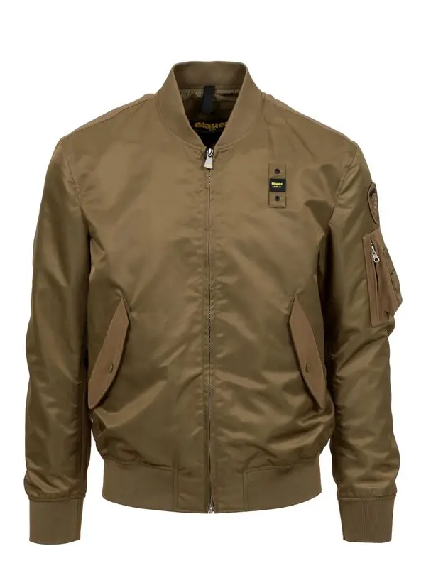 BLAUER. Regular Fit Jacket - Green
