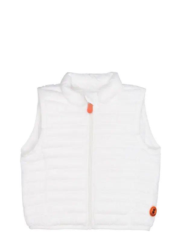 SAVE THE DUCK Quilted Padded Vest - White