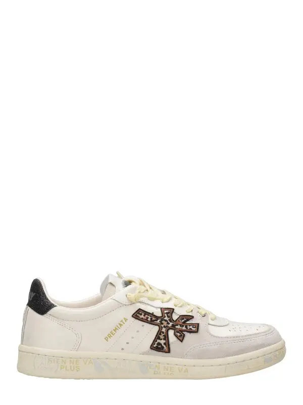 Premiata Sneakers - Bianco+marrone