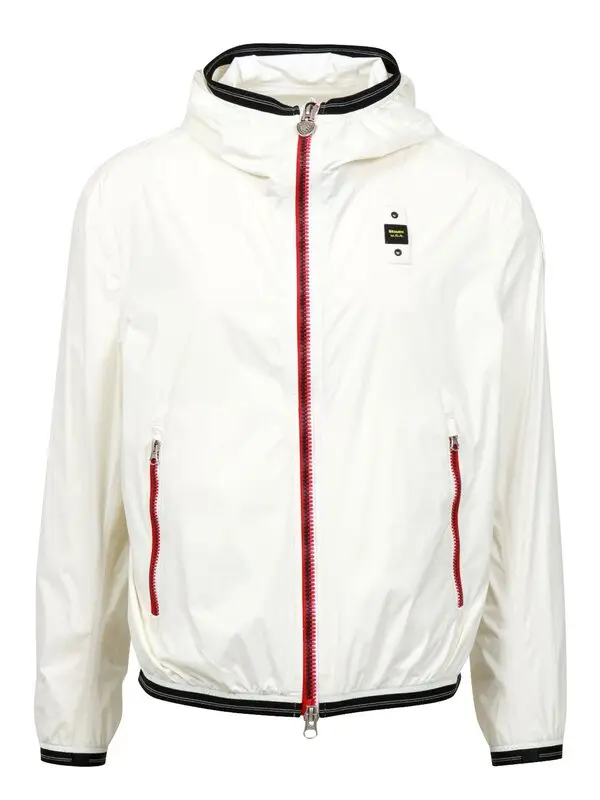 BLAUER. Technical Fabric Jacket - White
