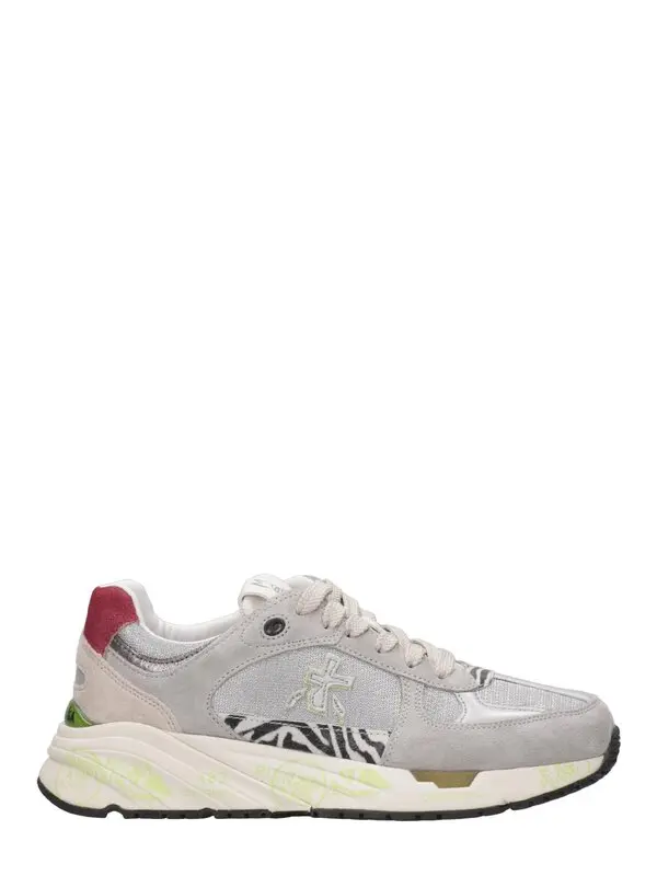 Premiata Lace-up Sneakers - Light Grey