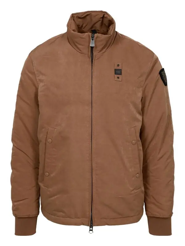 BLAUER. Quilted Jacket - Brown