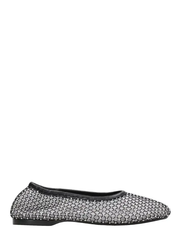 ALOHAS Studded Mesh Ballerinas - Black