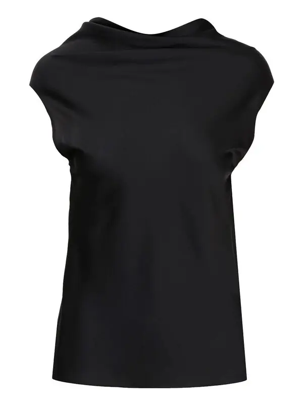 PHILOSOPHY BY LORENZO SERAFINI Crêpe Top - Black