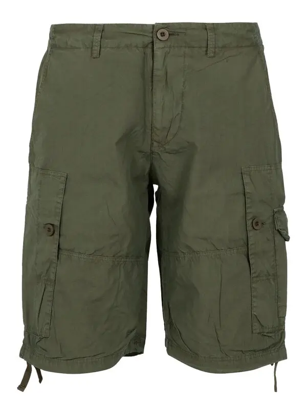 BLAUER. Cargo Shorts - Green