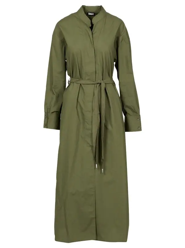 BLAUER. Cotton Dress - Green