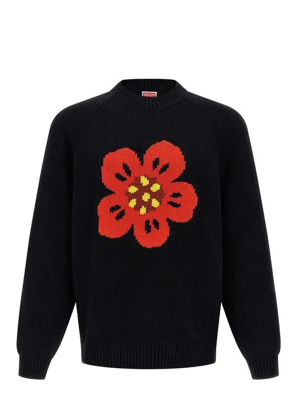 Kenzo Boke Flower Sweater - Black