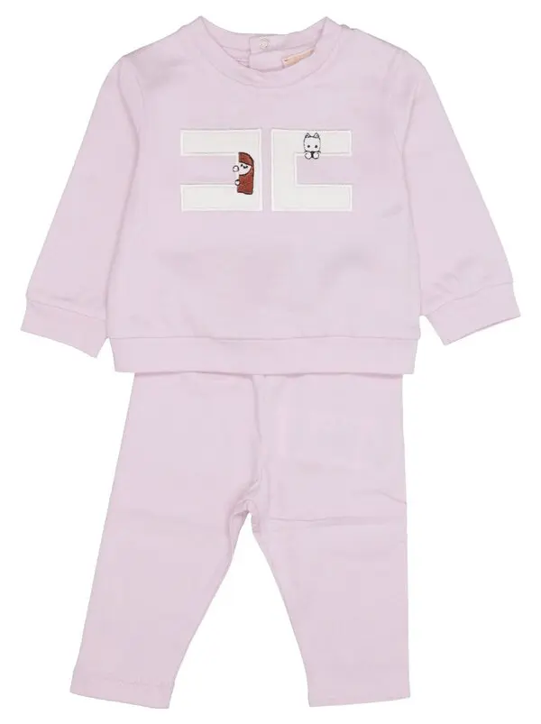Elisabetta Franchi Cotton Set - Baby Pink