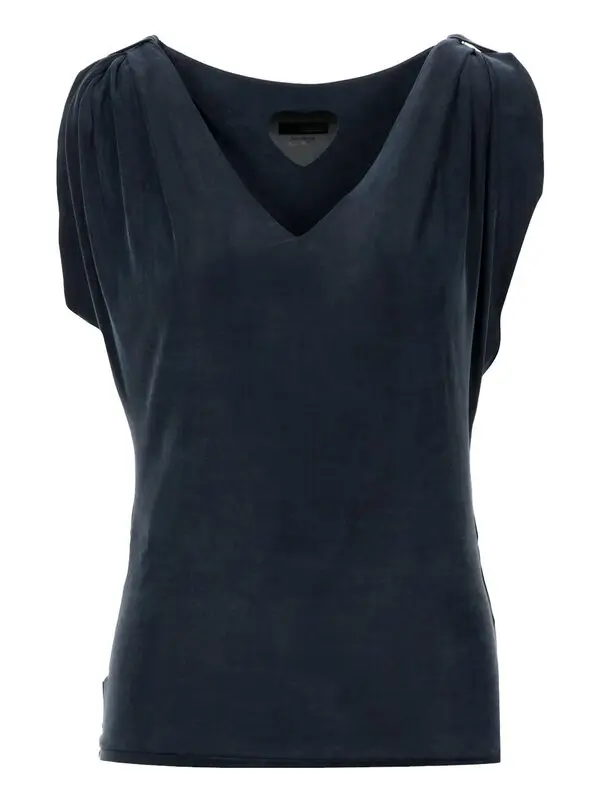 RRD Sleeveless Top - Blu+nero