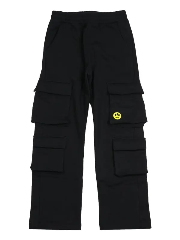 BARROW Cotton Cargo Pants - Black