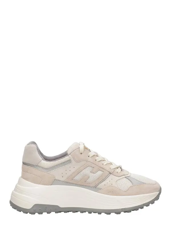 Hogan Low Top Sneakers - Beige+grigio