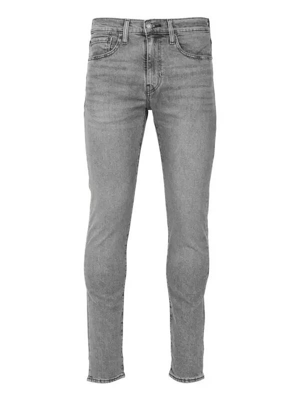 LEVI'S Five-pocket Jeans With Tapered Leg - Denim Grigio