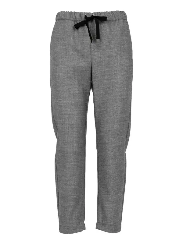 SEMICOUTURE Wool-blend Trousers - Grey