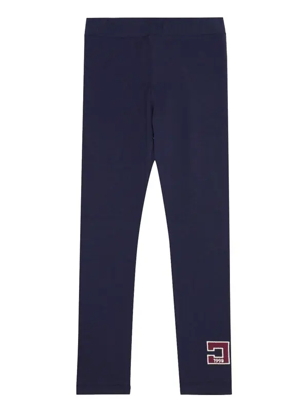 Elisabetta Franchi Slim Fit Tapered Trousers - Blue