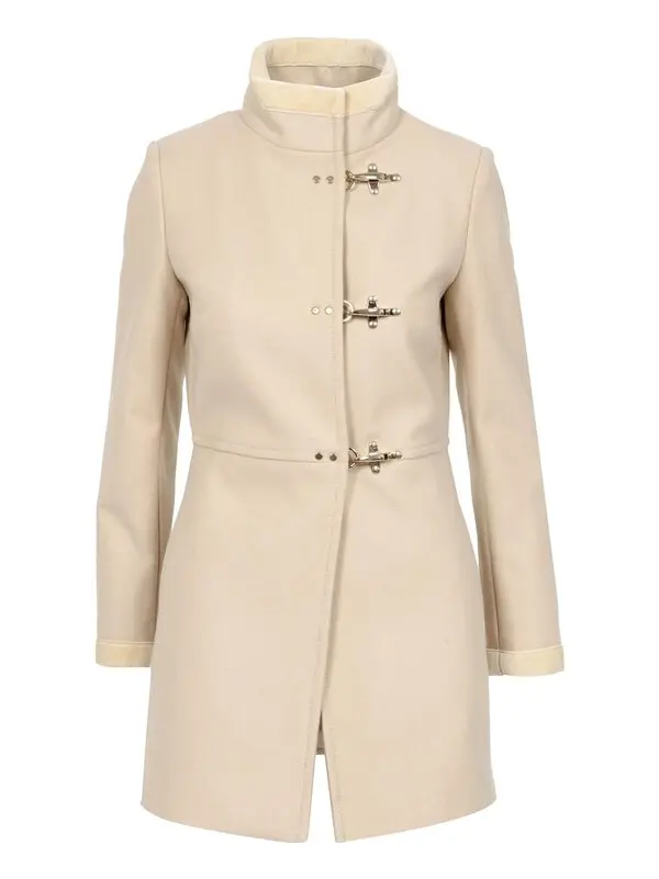 FAY Coat - Cream