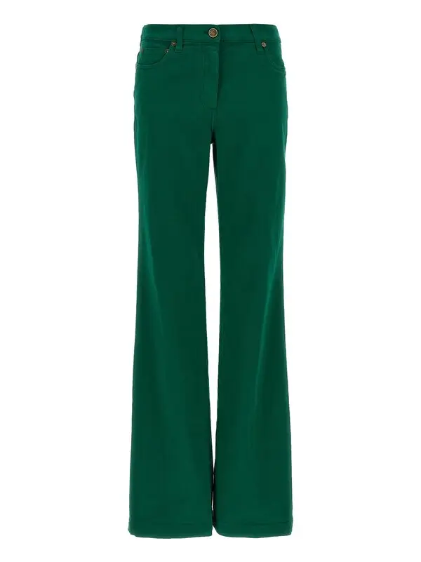 Etro Cotton Trousers - Green