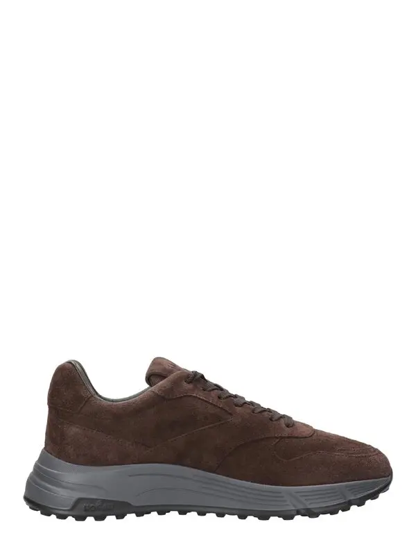 Hogan Suede Sneakers - Brown
