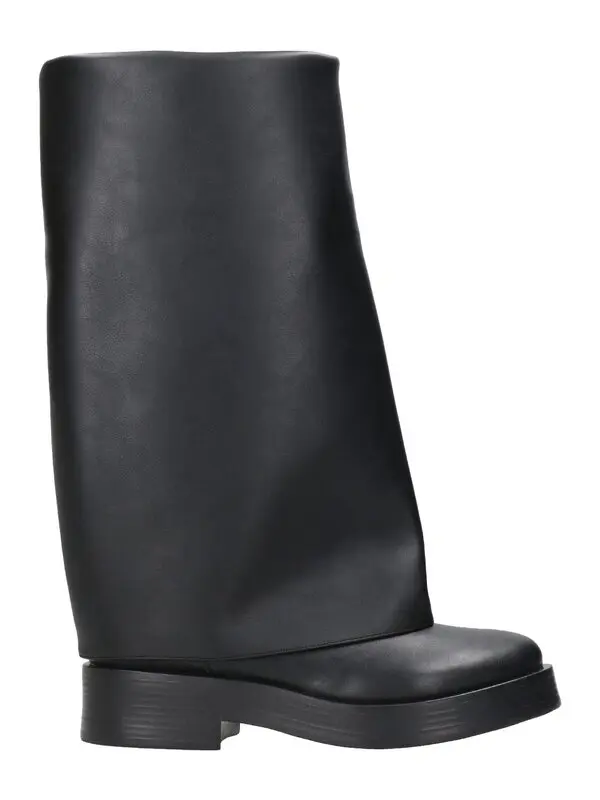 Casadei Leather Boots - Black