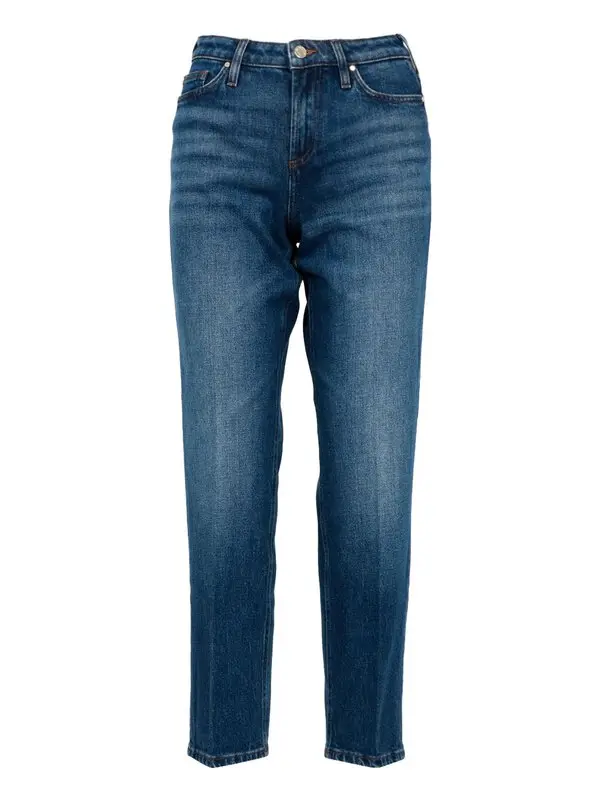 DON THE FULLER Five-pocket Straight Leg Jeans - Denim Blu