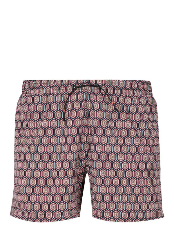 RRD Printed Swim Trunks - Multicolour