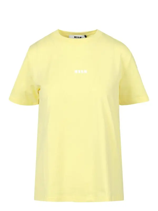 MSGM T-shirt - Yellow