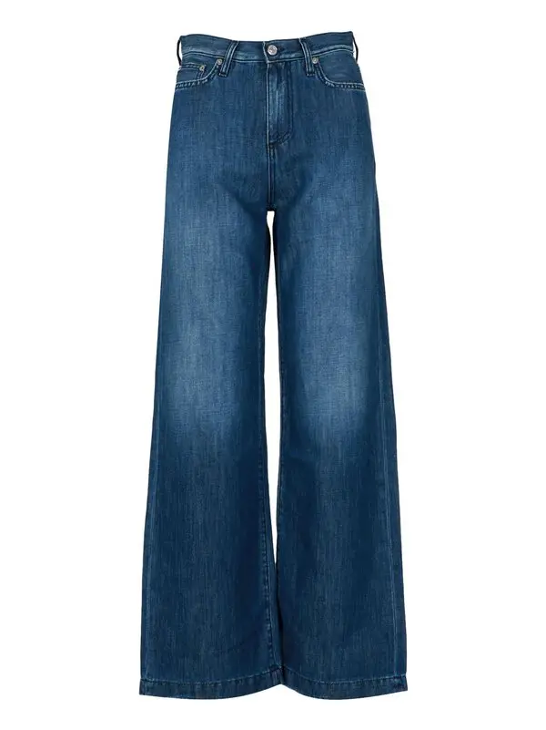 ROY ROGER'S Wide Leg Jeans - Denim