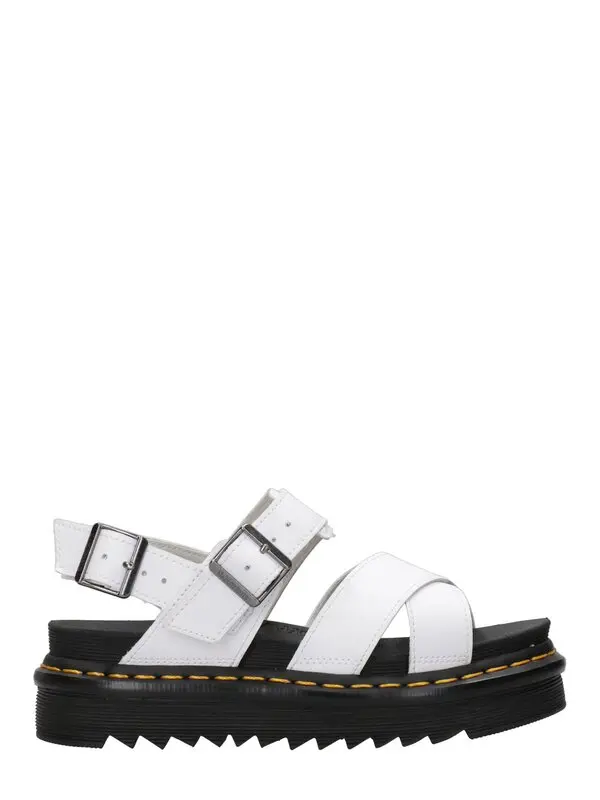 Dr. Martens Platform Sandals - White