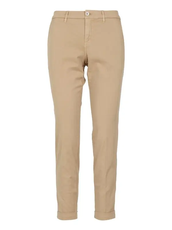 FAY Regular Fit Trousers - Beige