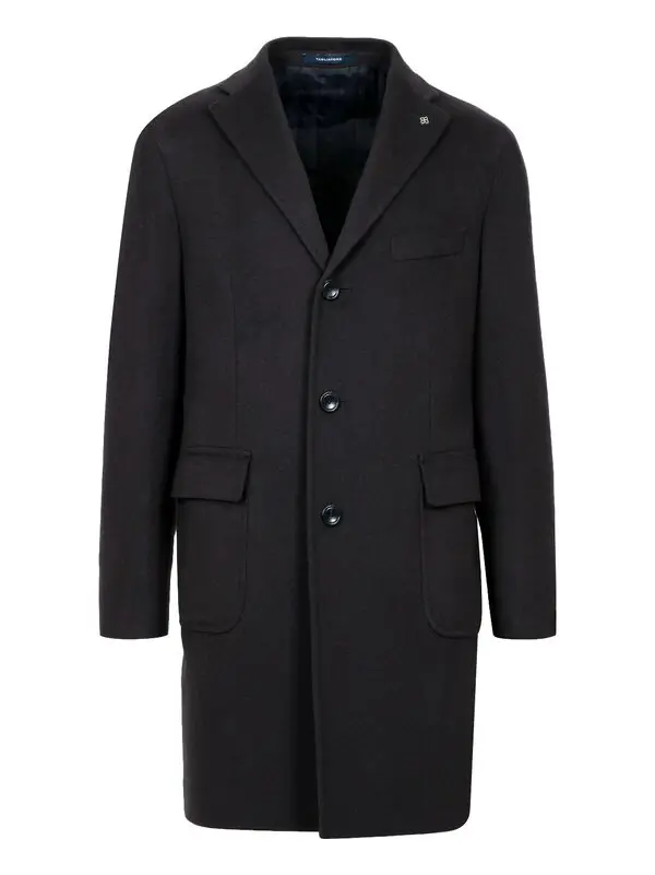 Tagliatore Single-breasted Coat - Black
