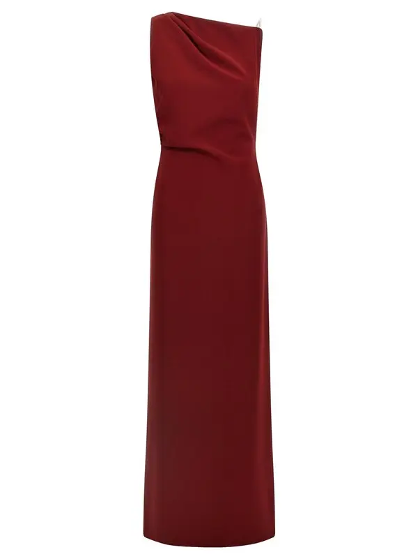 Max Mara Pentola Maxi Dress - Bordeaux