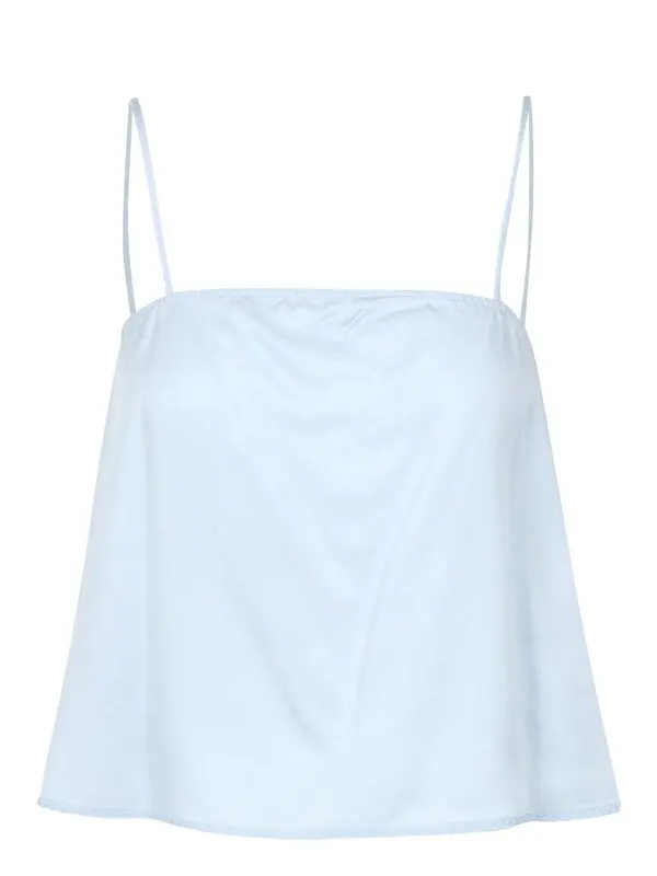 GRIFONI Top - Light Blue