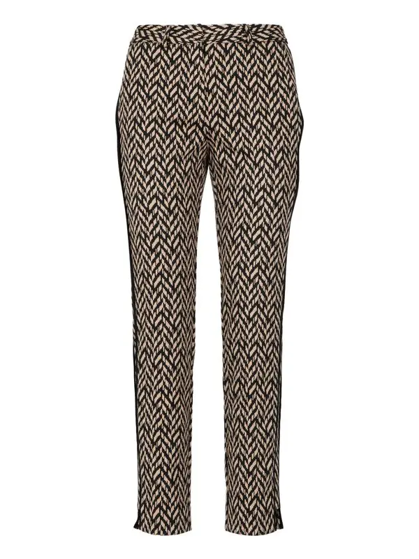 SIMONA CORSELLINI Patterned Trousers - Unico