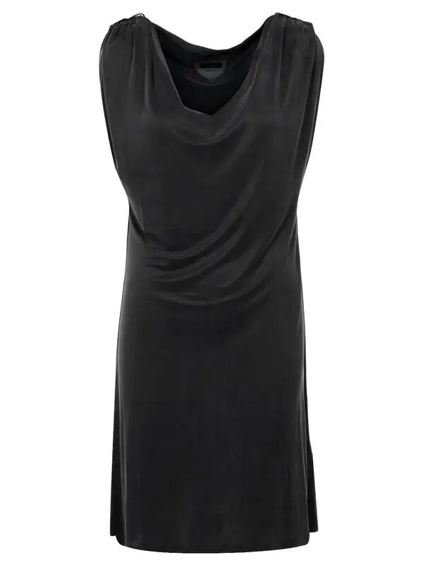 RRD Sleeveless V-neck Dress - Black