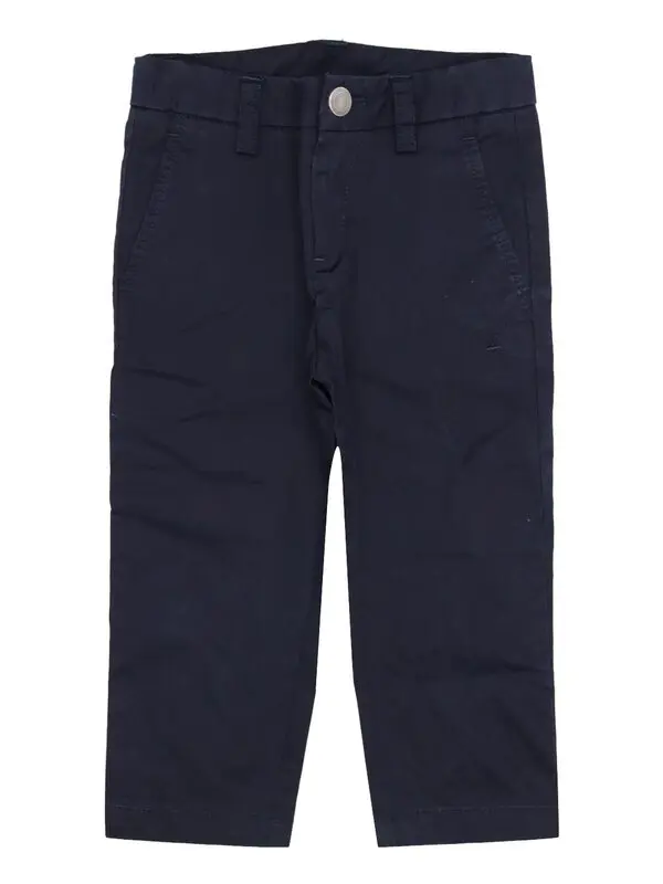 DONDUP Straight Leg Trousers - Blue