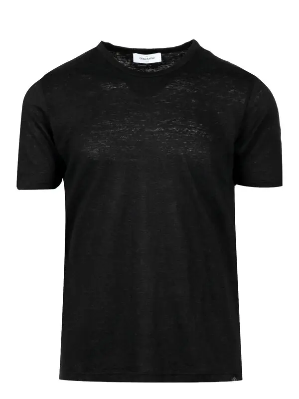 GRAN SASSO T Shirts And Polos - Black