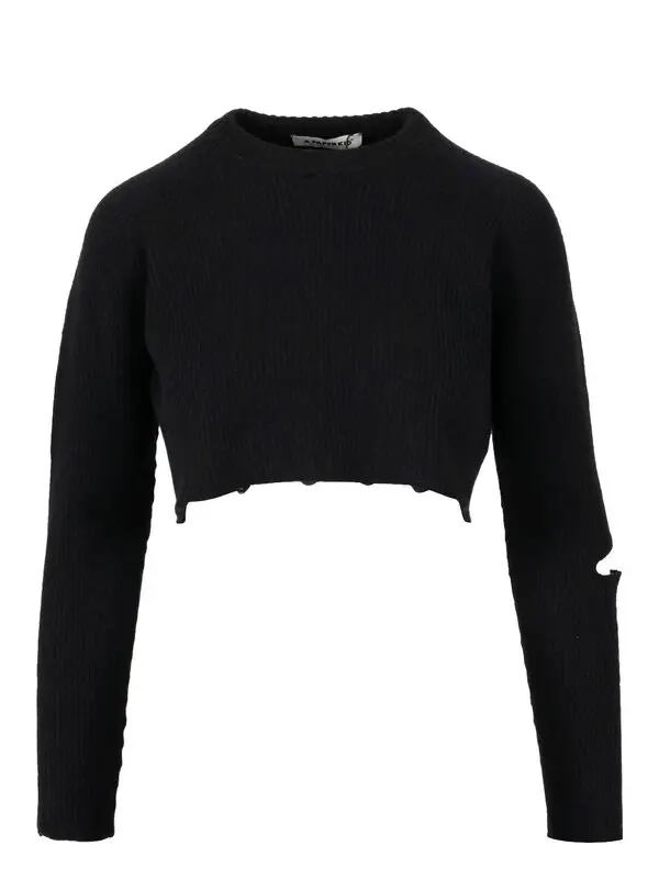 A PAPER KID Sweater - Black