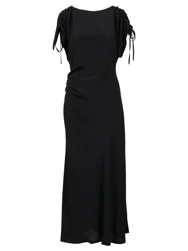 GRIFONI Cotton Dress - Black