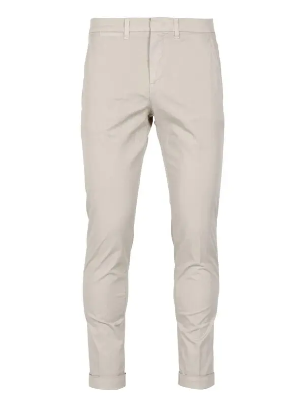 FAY Trousers Cigarette Leg - Beige
