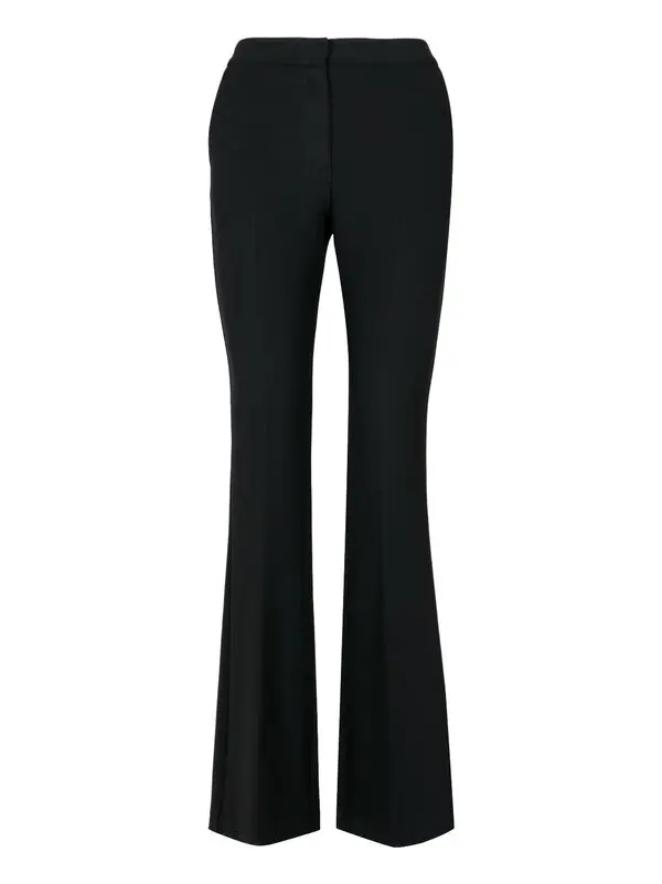 SIMONA CORSELLINI Flare Trousers - Black