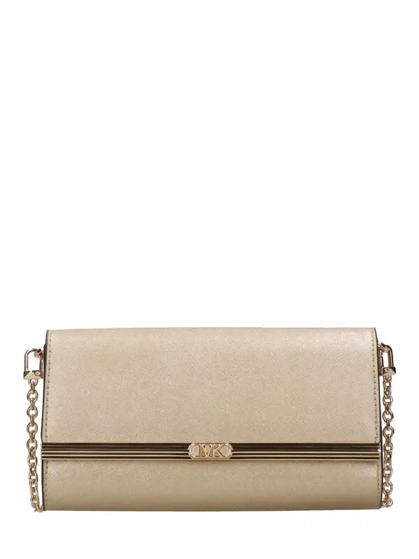 Michael Kors Saffiano Leather Bag - Oro Pallido