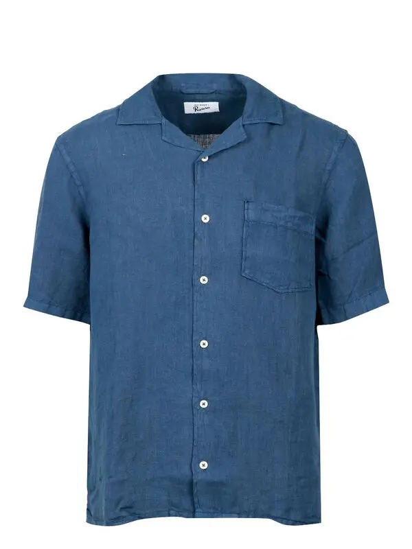 ROY ROGER'S Shirts - Blu Marino