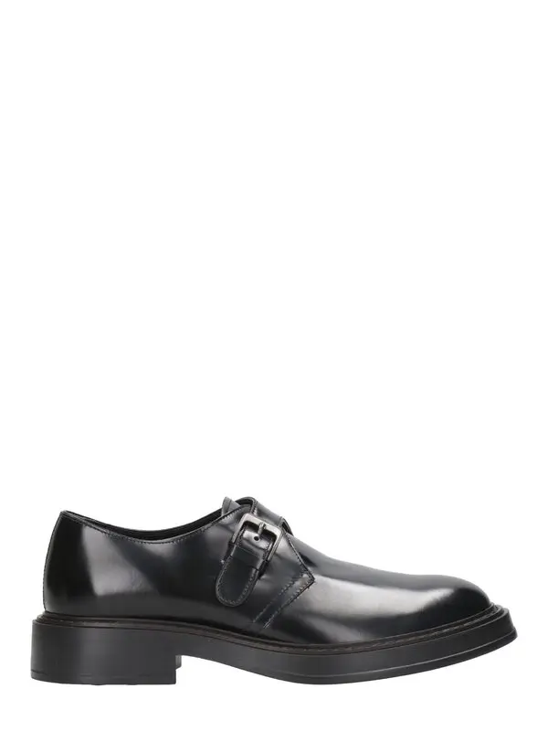 TOD'S Leather Loafers - Black