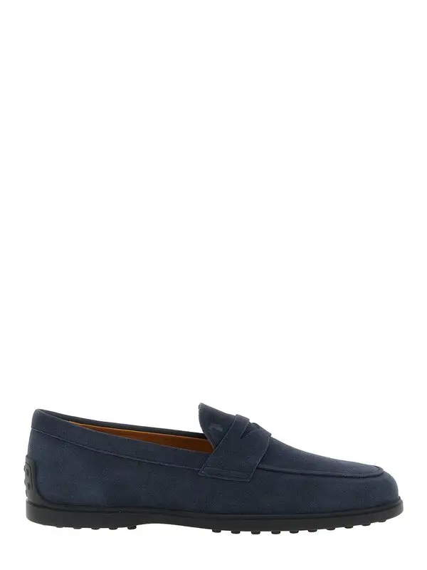 TOD'S Gomma' Loafers - Blue